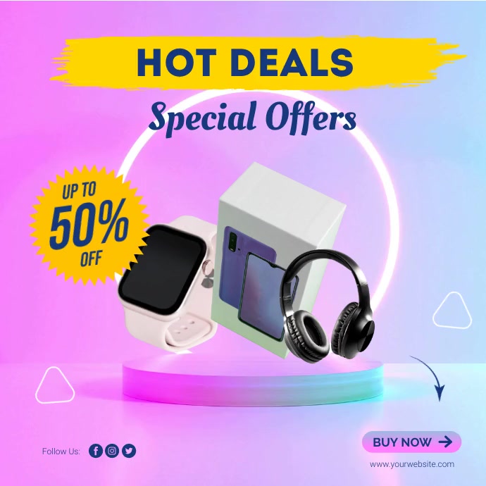 Sale Discount Product Poster Template | PosterMyWall