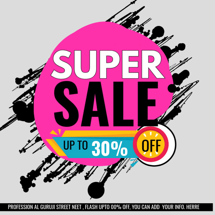 sale event Template | PosterMyWall