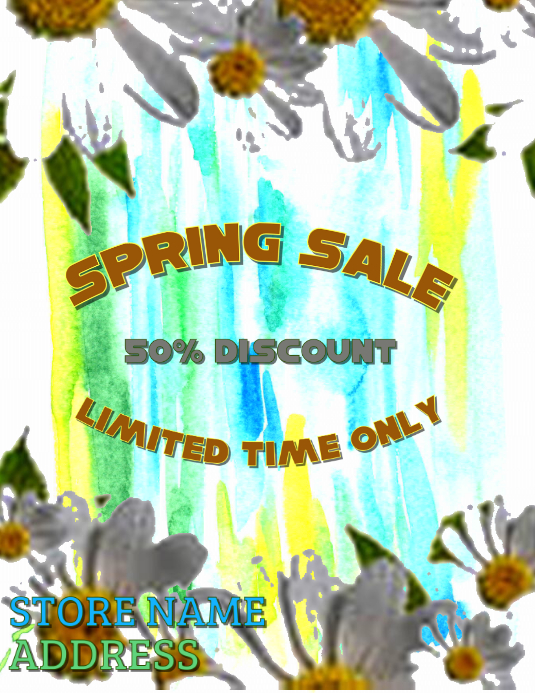 Sale event flyer Template | PosterMyWall