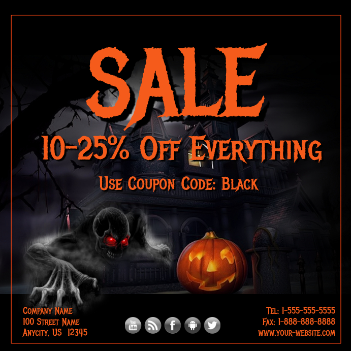 Sale event Template | PosterMyWall