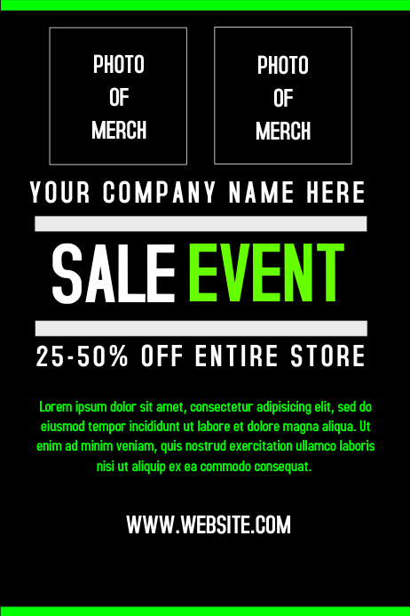 sale event flyer Template | PosterMyWall