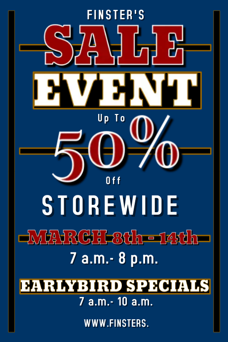 Sale Event Template | PosterMyWall