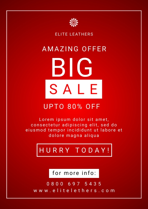 Sale flyer Template | PosterMyWall