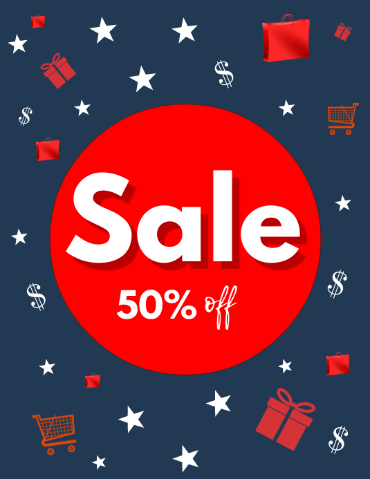 sale flyer template | PosterMyWall