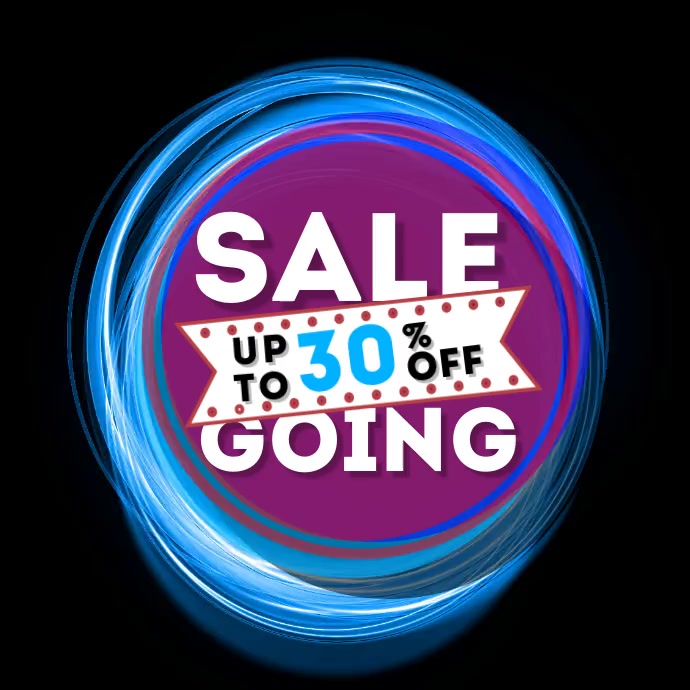 Copy of sale going animation video flyer | PosterMyWall