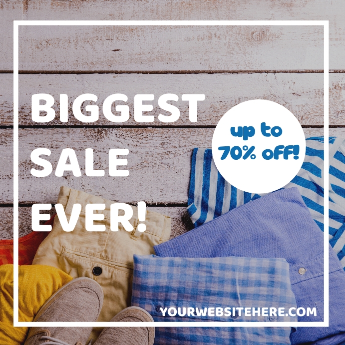 Sale Instagram Post Template | PosterMyWall