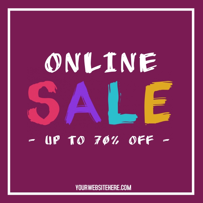 Sale Instagram Post Template | PosterMyWall