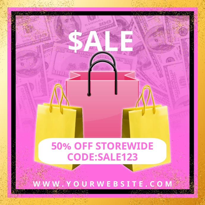 SALE - Instagram Post v.1 Template | PosterMyWall