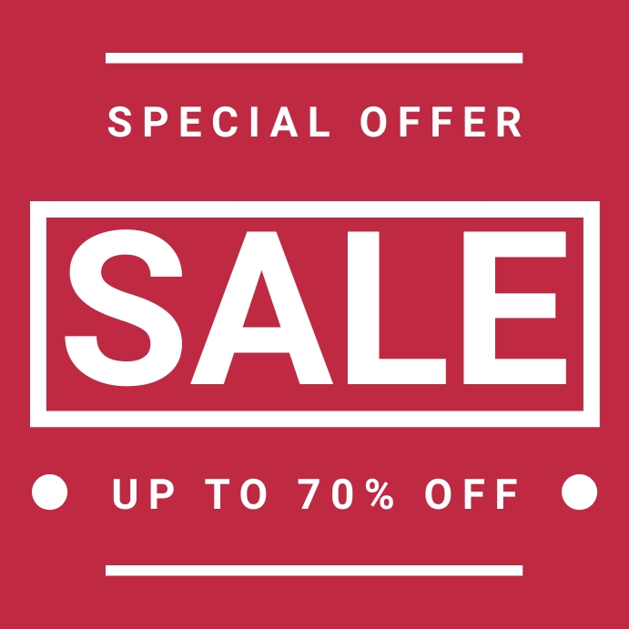 Sale Instagram Poster Template | PosterMyWall