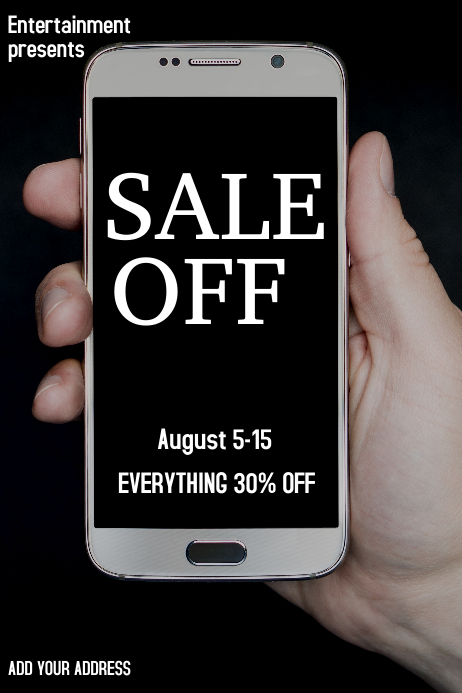 Sale off flyer template | PosterMyWall