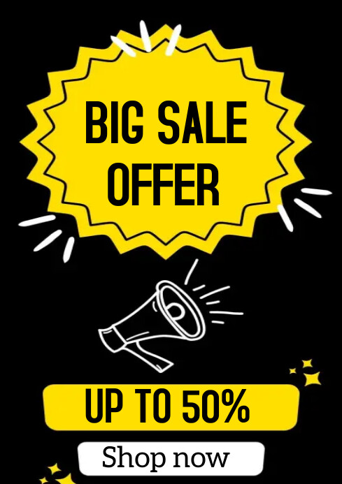 Sale offer Template | PosterMyWall