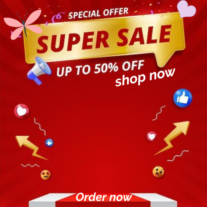 sale offer Template | PosterMyWall
