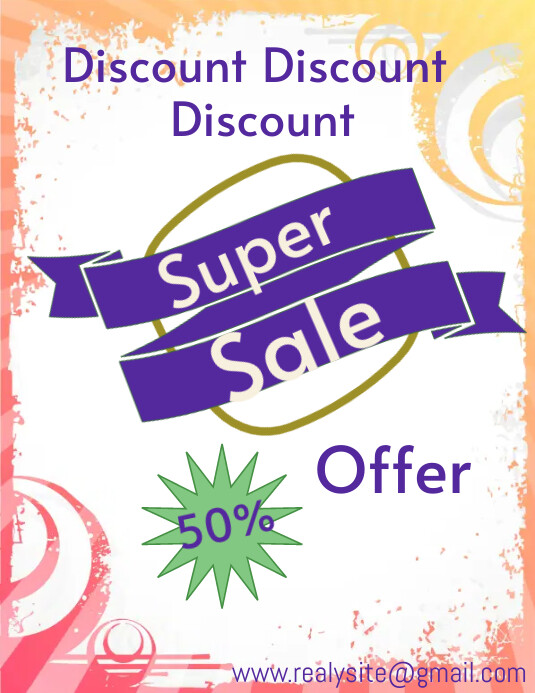 Sale offer flyer,ad and poster Template | PosterMyWall