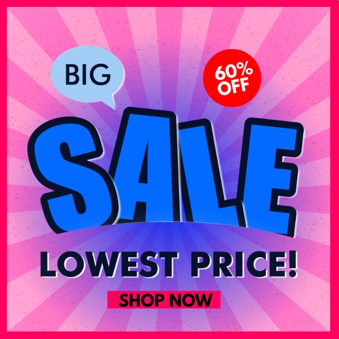 Copy of SALE OFFER INSTAGRAM POST | PosterMyWall