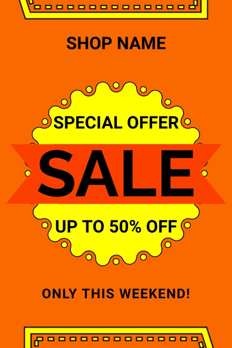 Sale Poster Template | PosterMyWall