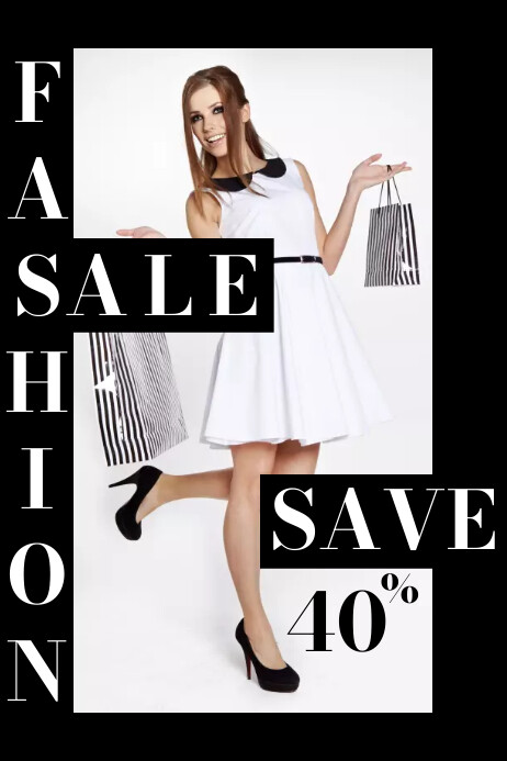 SALE POSTER / STORE SALE / FASHION SALE Template | PosterMyWall