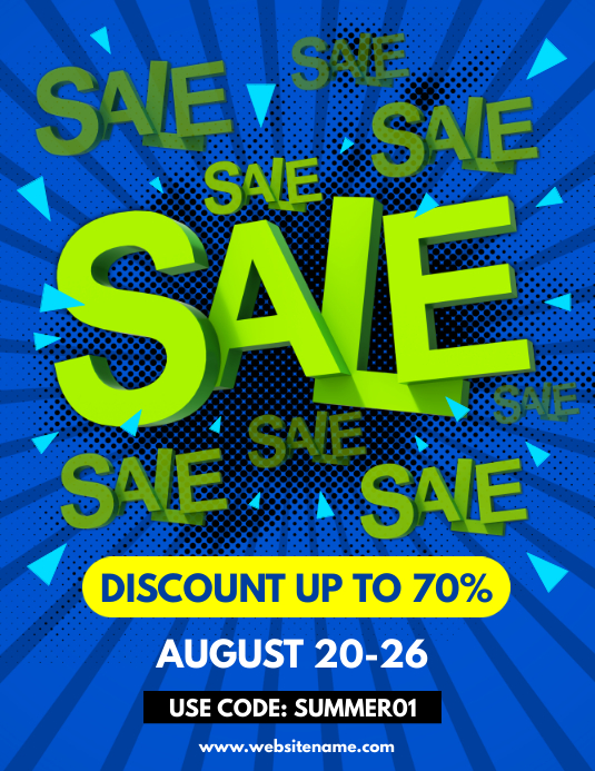 Sale Flyer Template | PosterMyWall