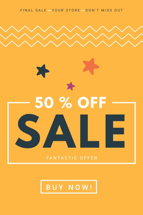 SALE POSTER TEMPLATE.C | PosterMyWall