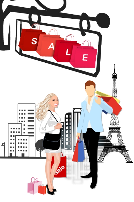sale, retail, shopping, store, clearance, mall, fashion Template ...
