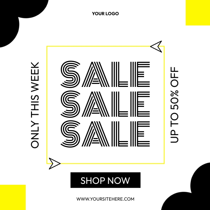 Sales Instagram post template | PosterMyWall