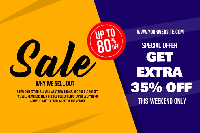 sale special offer Template | PosterMyWall