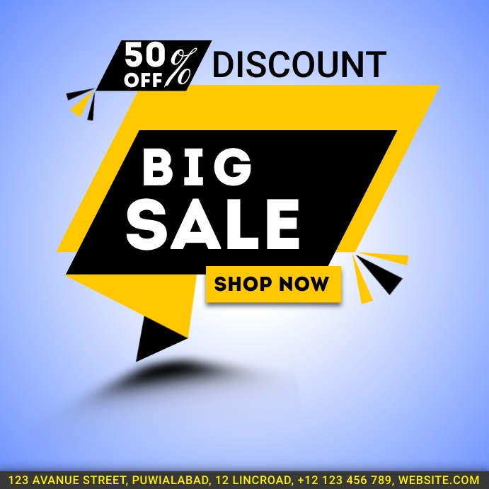 Copy of Sale square | PosterMyWall