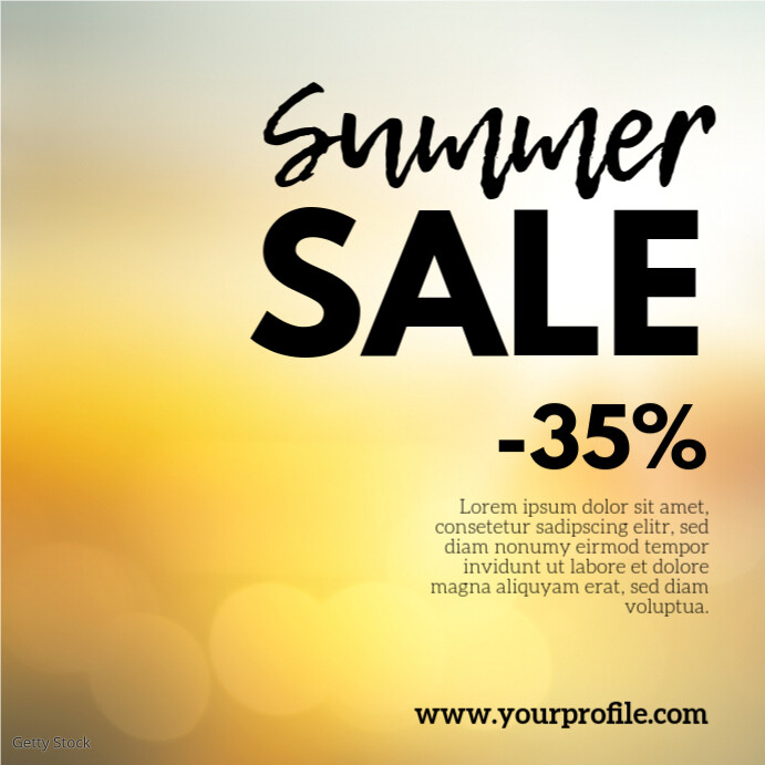 Sale Summer Special Deal % Price Off Advert Template | PosterMyWall