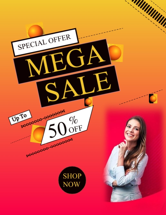SALE TEMPLATE FLYER | PosterMyWall