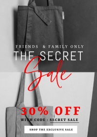 SALES A4 AD.E Template | PosterMyWall