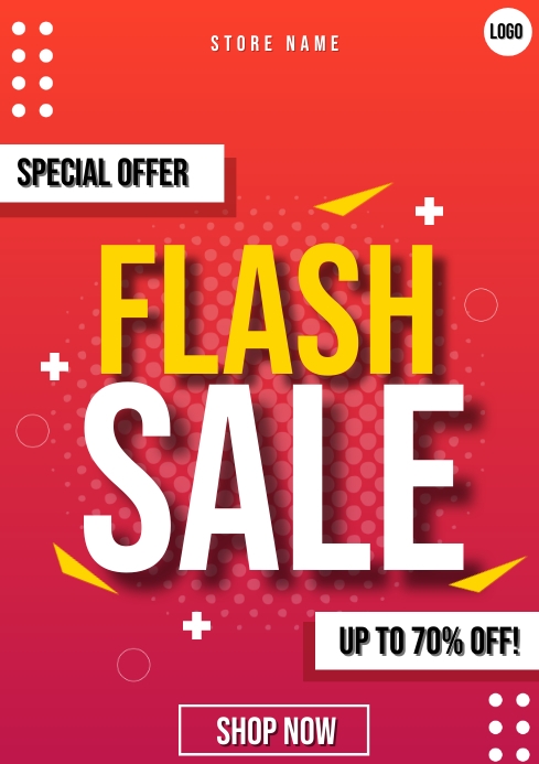 SALES A4E Template | PosterMyWall