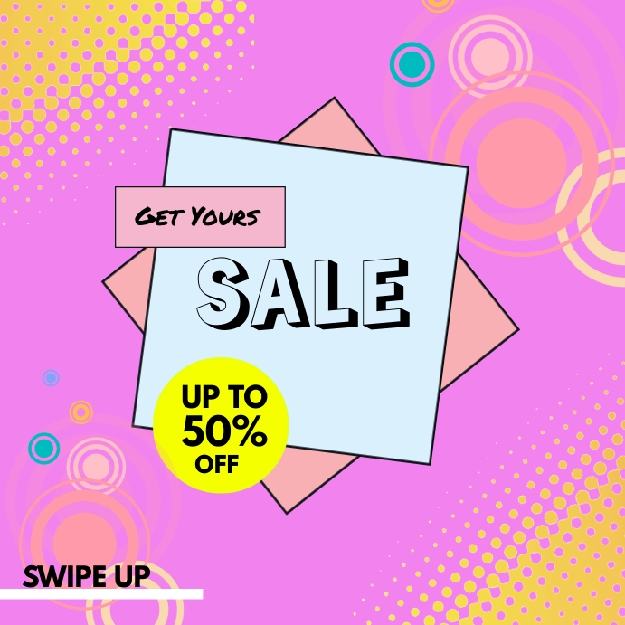 SALES ADS INSTA TEMPLATE.E | PosterMyWall