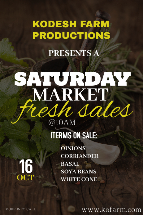 SALES ADVERT POSTER Template | PosterMyWall