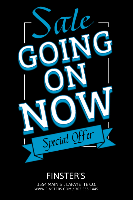 Sales Template | PosterMyWall