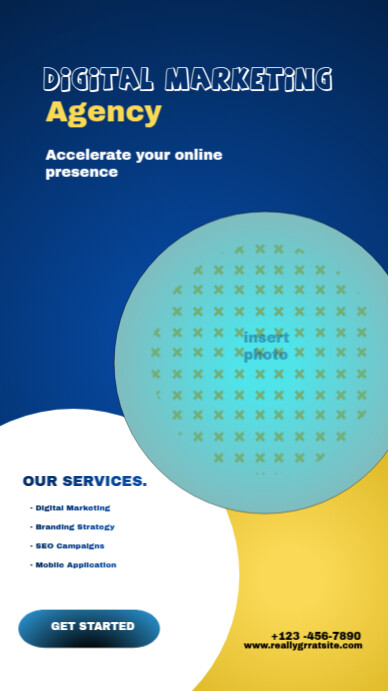 Sales Digital Marketing Sample 2025 - 2030 Template | PosterMyWall