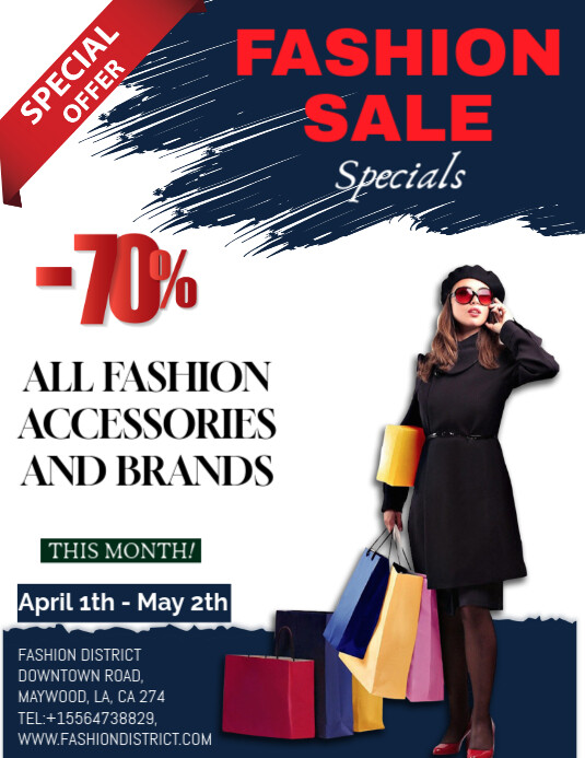 Sales Discount Ad Template | PosterMyWall
