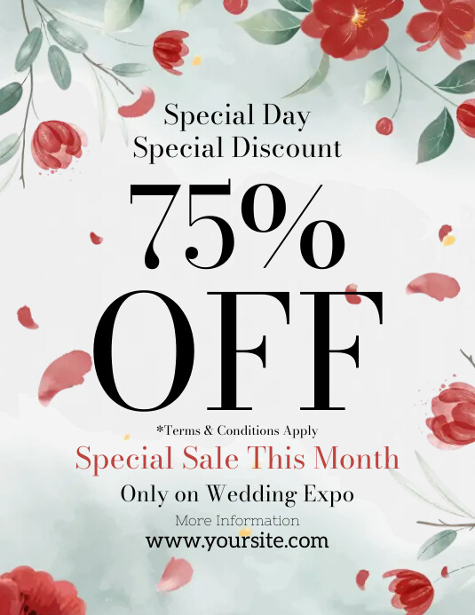 Plantilla de Sales Discount Flyer Design | PosterMyWall