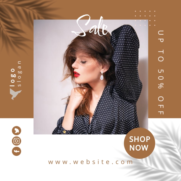 sales discount post template | PosterMyWall