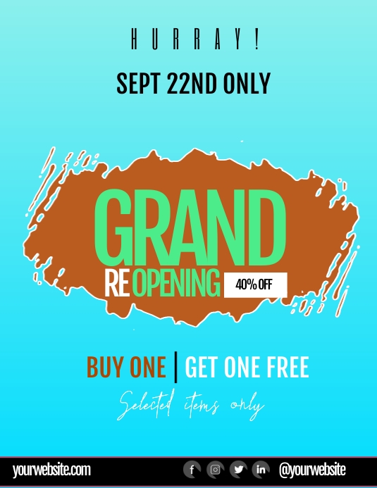 Sales Flyer Template | PosterMyWall