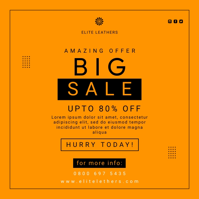 Sales flyer Template | PosterMyWall