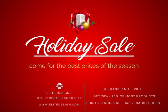 Sales flyer Template | PosterMyWall