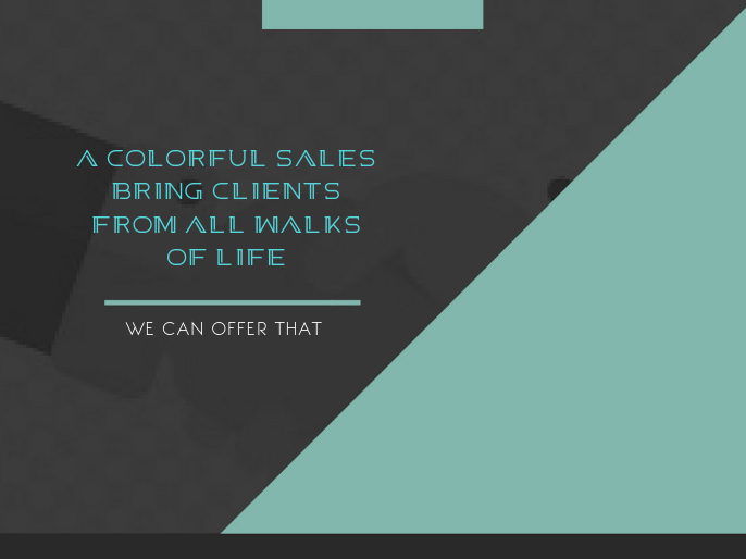 Copy of get across your client with this simple Sales Flyer template ...