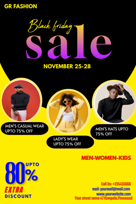 SALES FLYER TEMPLATE | PosterMyWall