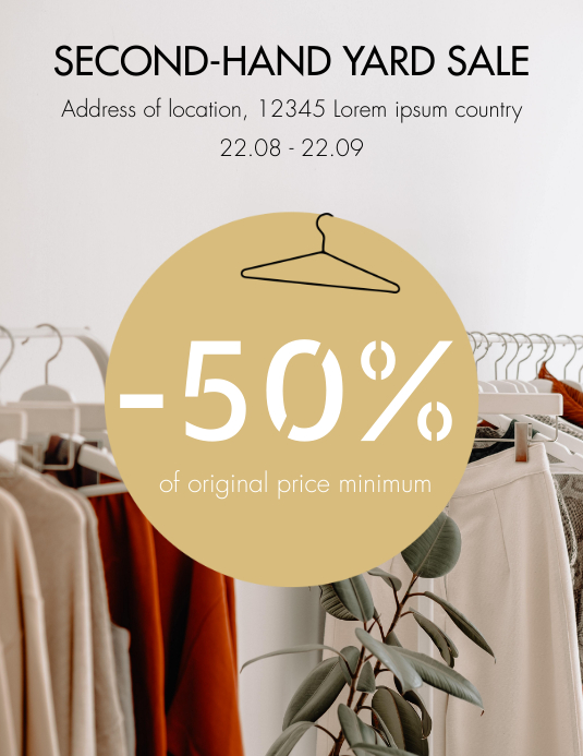 Folleto de Plantilla de Ventas | PosterMyWall