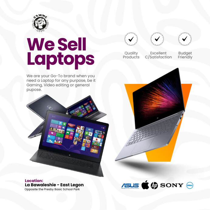 Sales of Laptop Poster Template | PosterMyWall