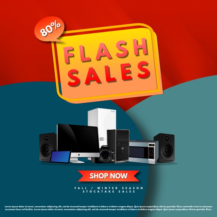 Sales poster Template | PosterMyWall