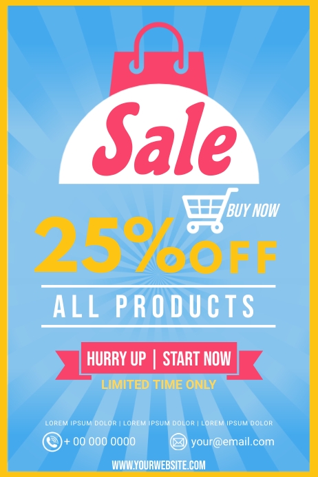 SALES POSTER TEMPLATE.R | PosterMyWall