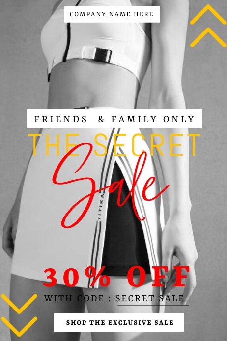 SALES POSTER.E Template | PosterMyWall