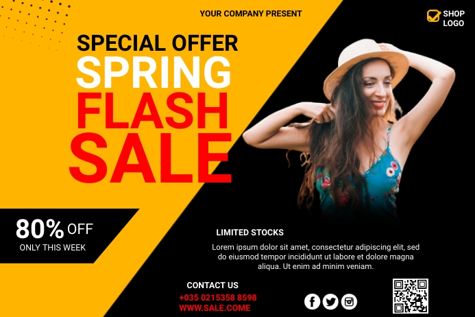 Copy of SALES POSTER.E | PosterMyWall