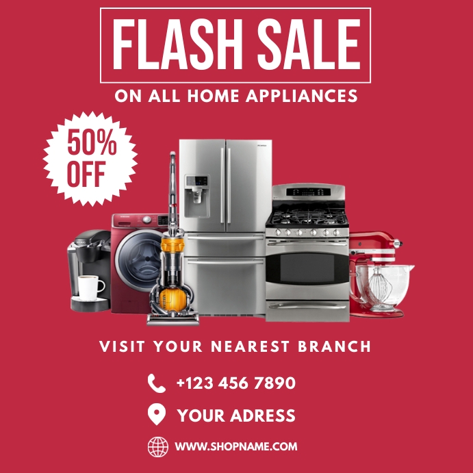 SALES SQUARE TEMPLATE.R | PosterMyWall