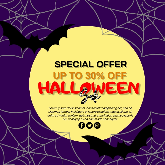 SALES SQUARE.E Template | PosterMyWall